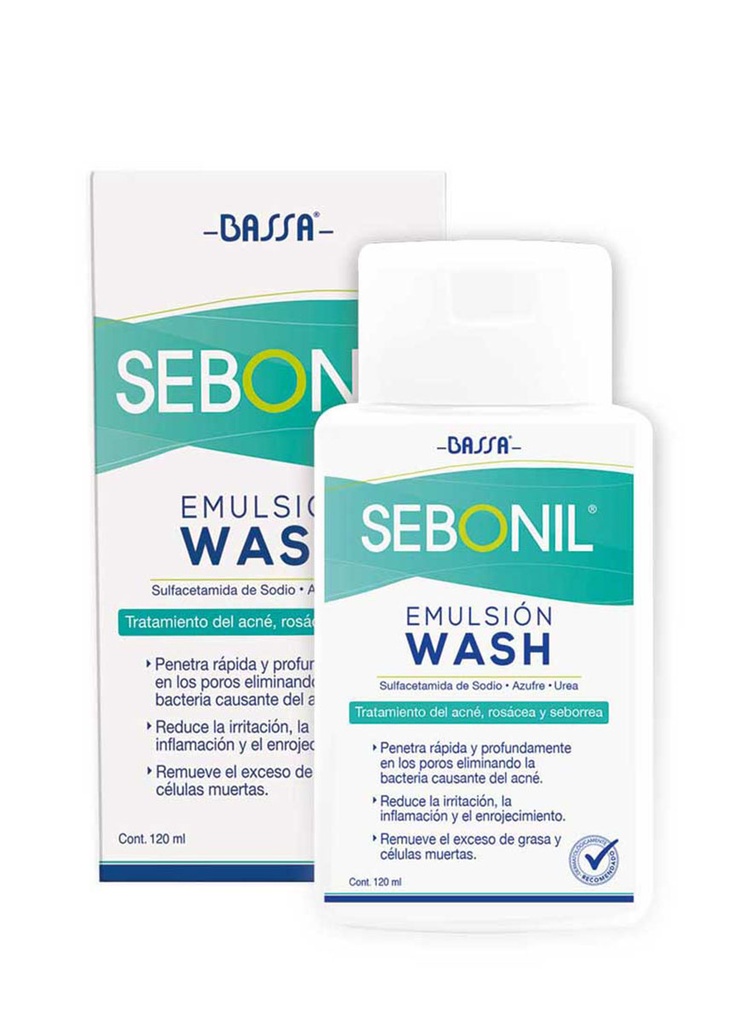 Sebonil Emulsión Wash de 120 ml | Dermashop