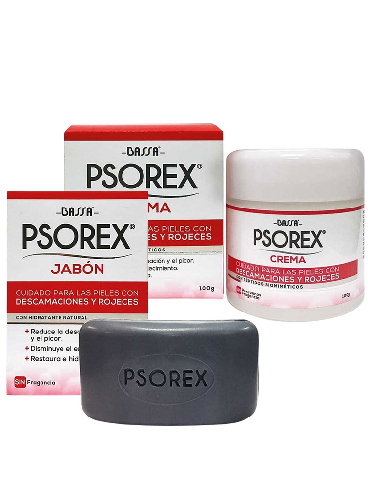 Pack Psorex Crema + Psorex Jabón para la Psoriasis | Dermashop