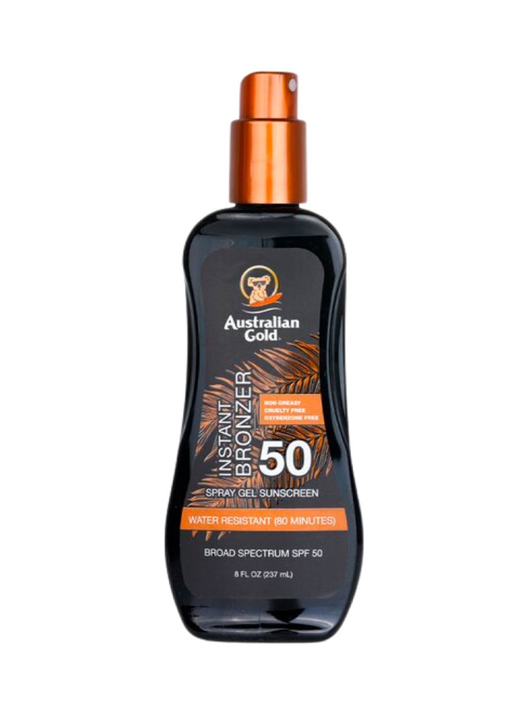 Australian Gold Bronceador Instant Brozer SPF50 de 237 ml | Dermashop