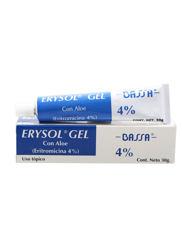 Erysol Gel 4% Tubo de 30 gr | Dermashop