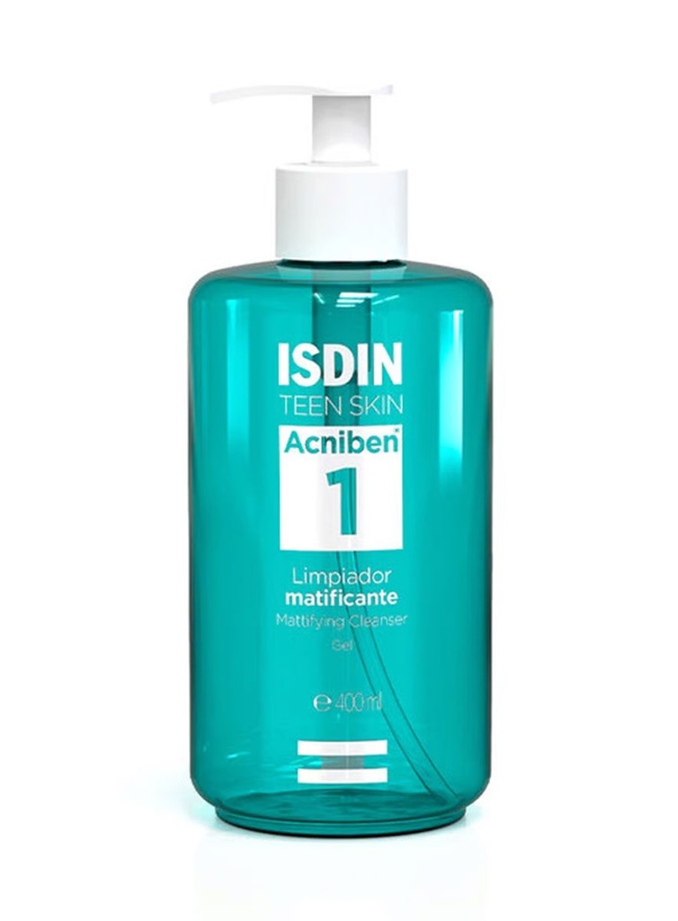 Acniben Teen Oily Skin Limpiador Matificante 400 ml | Dermashop